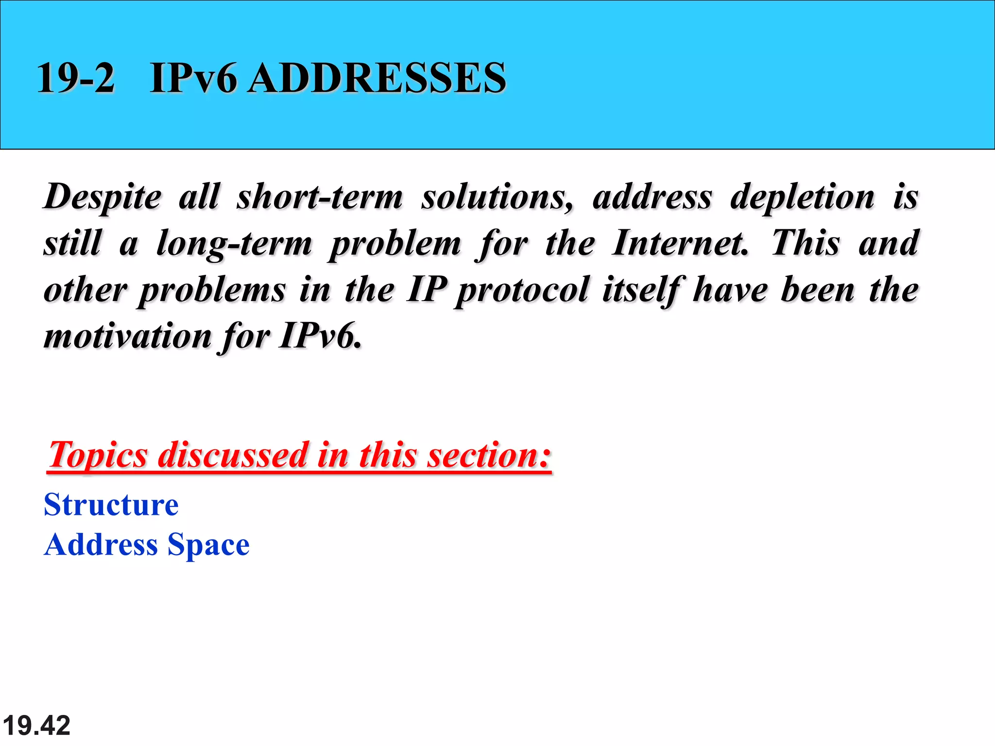 Forouzan Ch19 Network Layer Logical Addressingppt Computer Networking Computing
