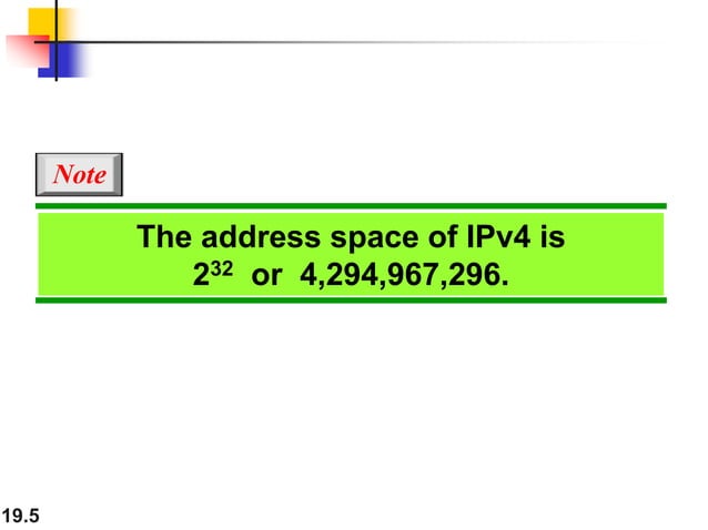 Forouzan-ch19-Network-Layer-Logical-Addressing.ppt | Computer Networking | Computing