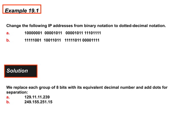 Forouzan-ch19-Network-Layer-Logical-Addressing.ppt | Computer Networking | Computing
