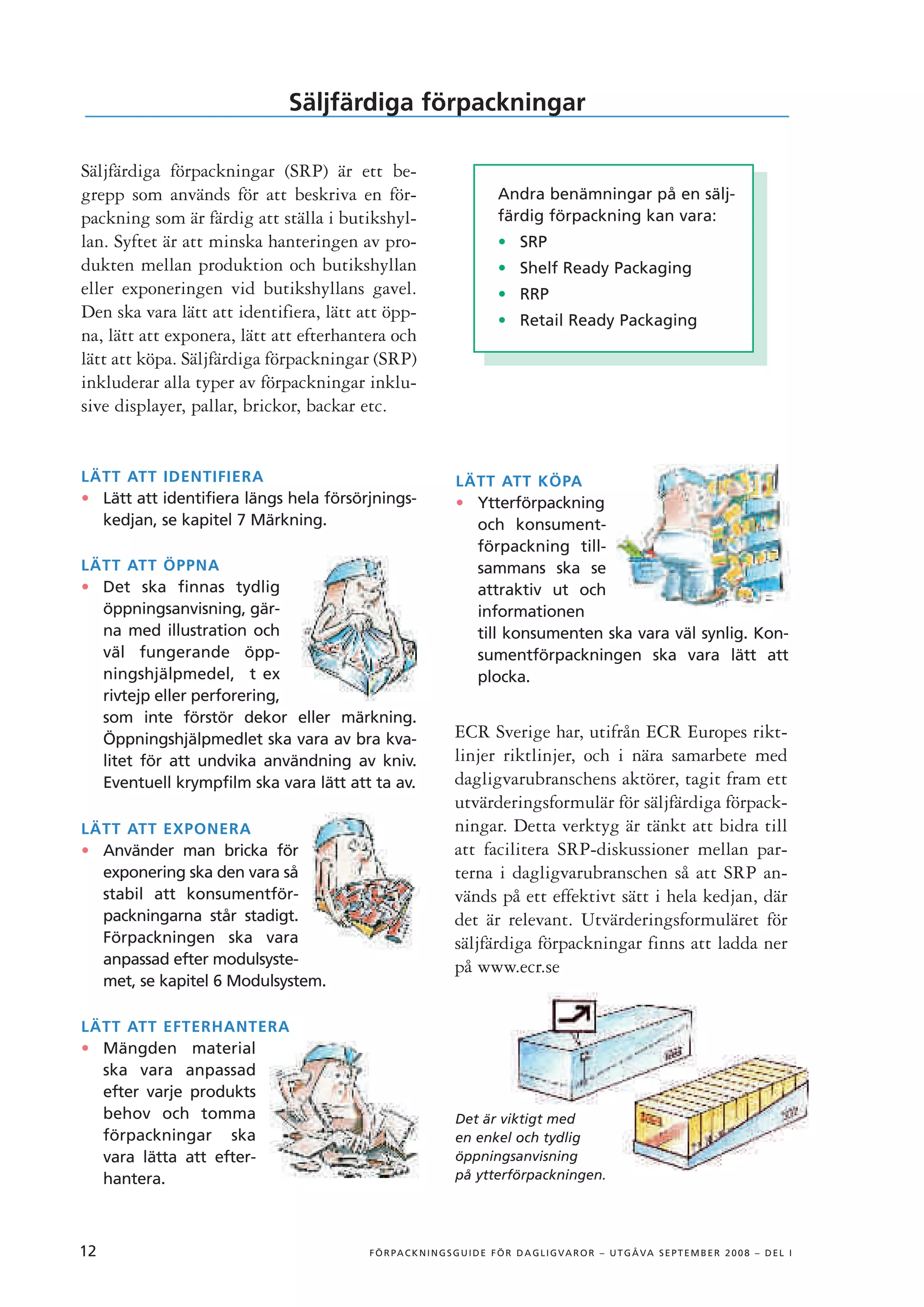 Förpackningsguide för dagligvaror | PDF