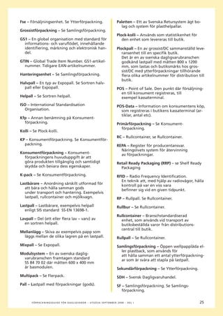 Förpackningsguide för dagligvaror | PDF