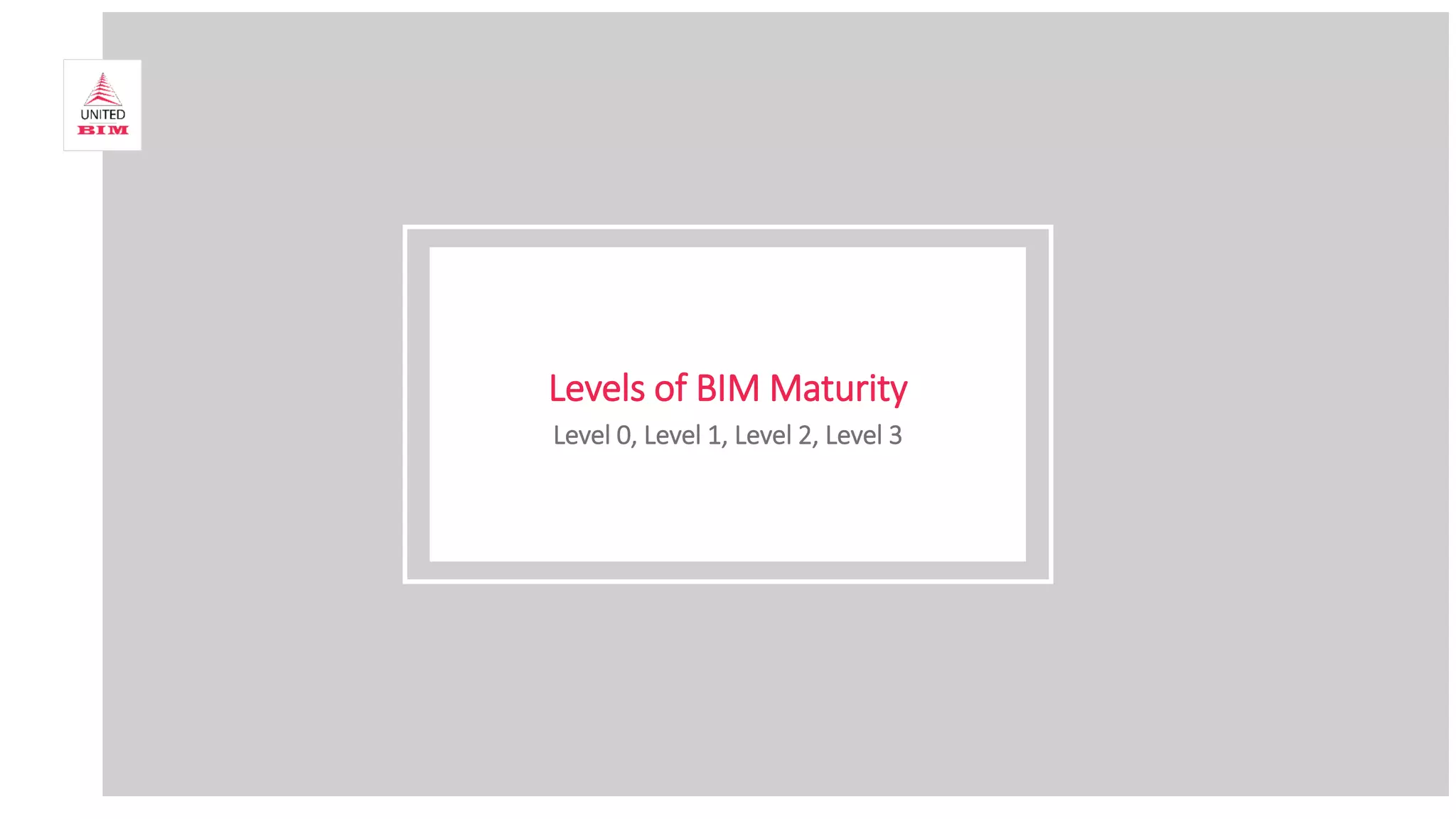 BIM Maturity Levels Explained Level 0, Level 1, Level 2, Level 3 | PPTX