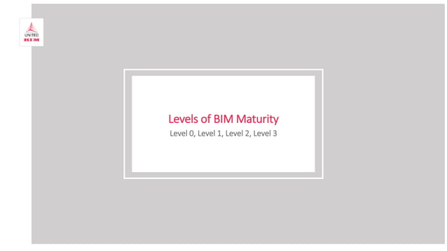 BIM Maturity Levels Explained Level 0, Level 1, Level 2, Level 3 | PPTX ...