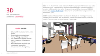 BIM Dimensions Explained- 3D, 4D, 5D, 6D and 7D- Definition and ...