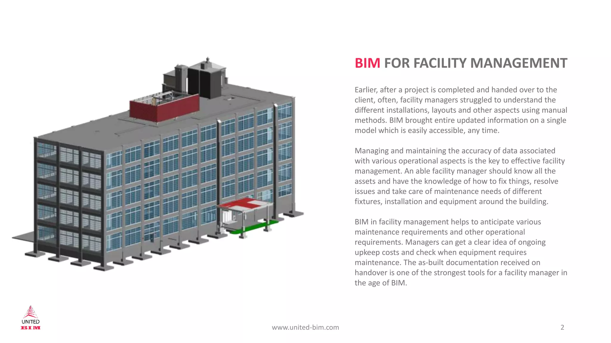 How BIM is Facilitating Facility Management Process | PPTX
