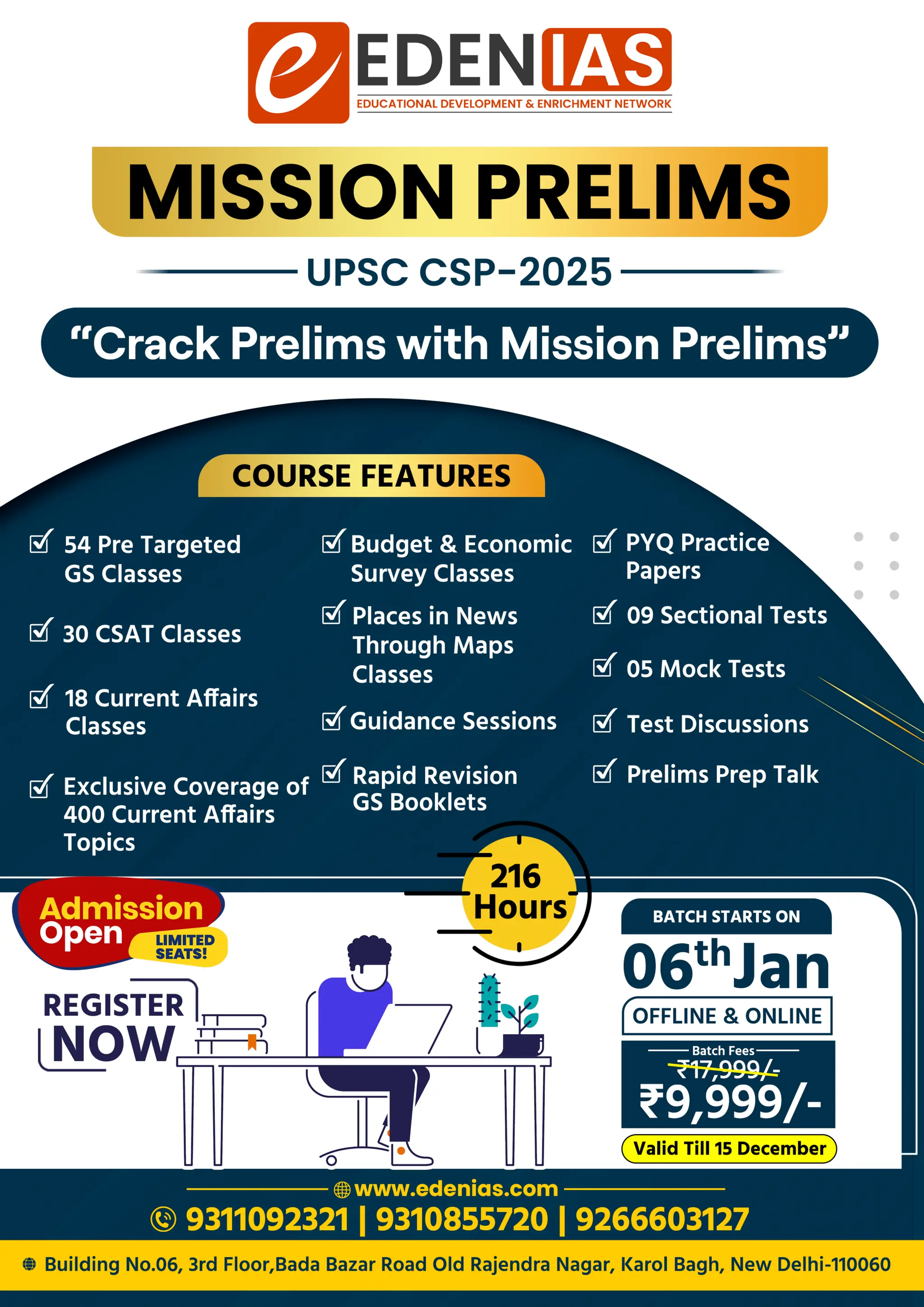 EDEN IAS - Daily Prelims Challenge for UPSC CSP-2025 | PDF