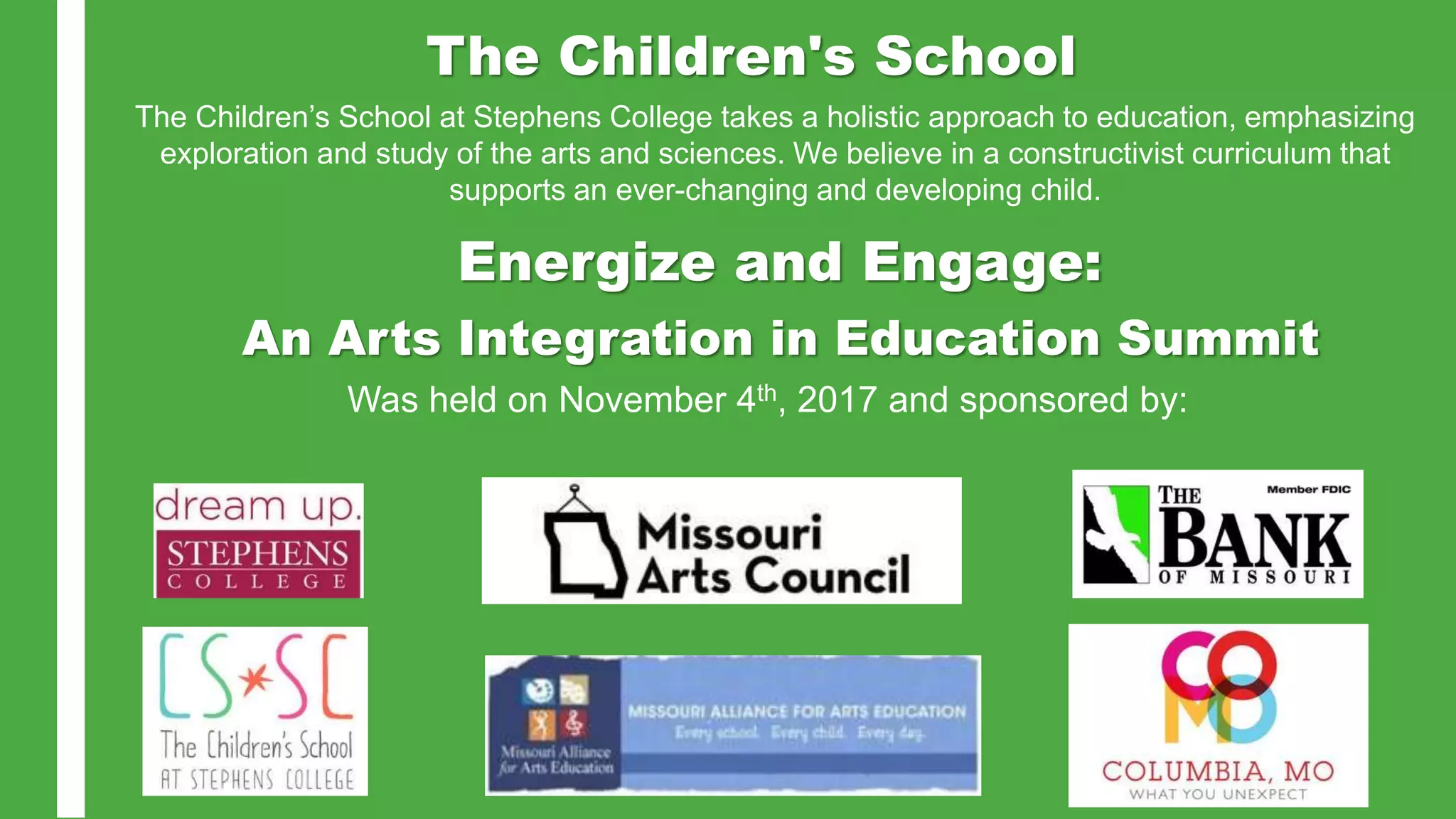 ATHE Presentation on Arts Integration in Education | PPTX