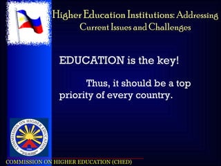 Addressing Current Issues and Challenges in HE | PPT