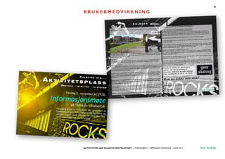 Forprosjekt oppegård aktivitetspark skjerm | PDF