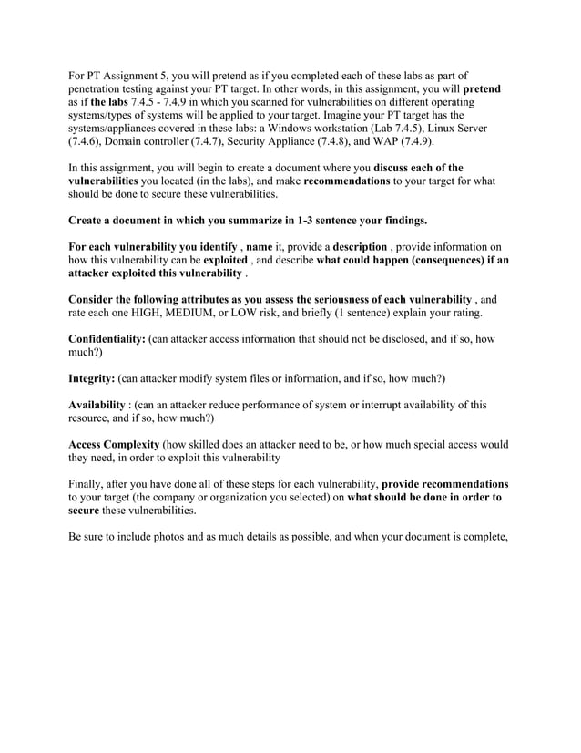 For PT Assignment 5- you will pretend as if you completed each of thes.pdf