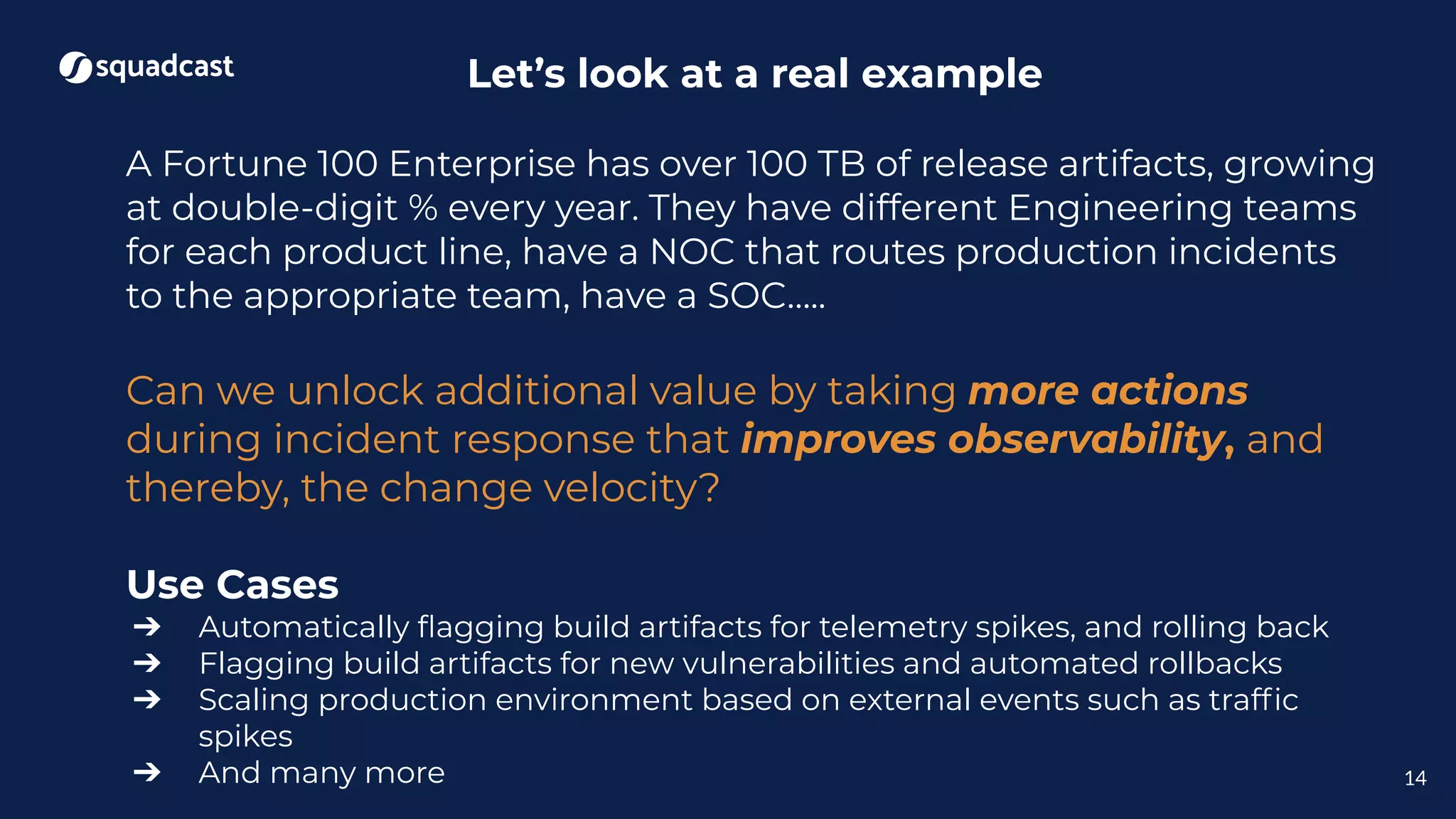 Making Observability Actionable At Scale Dbs Devconnect 2019 Ppt