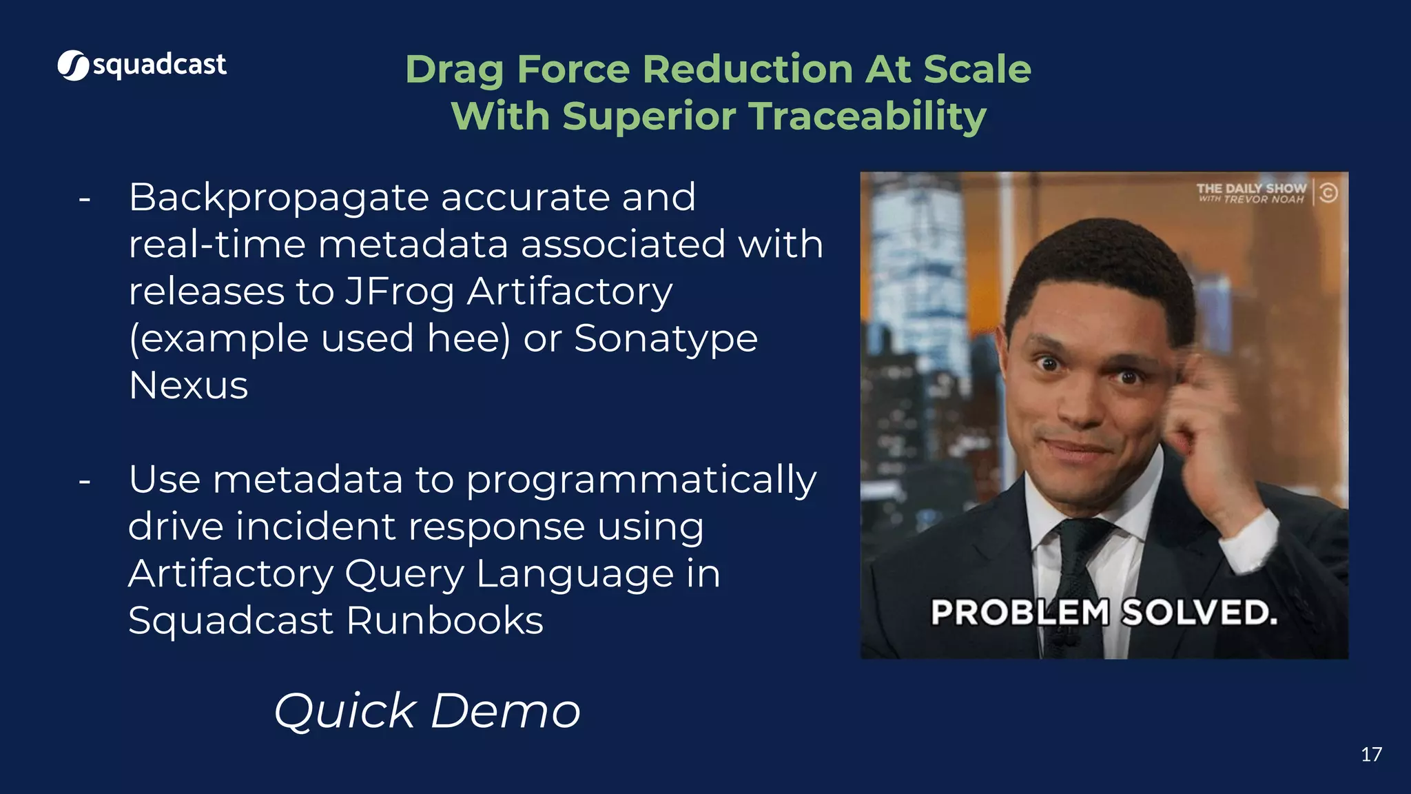 Making Observability Actionable At Scale Dbs Devconnect 2019 Ppt