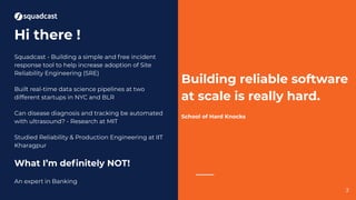 Making Observability Actionable At Scale - DBS DevConnect 2019 | PPT