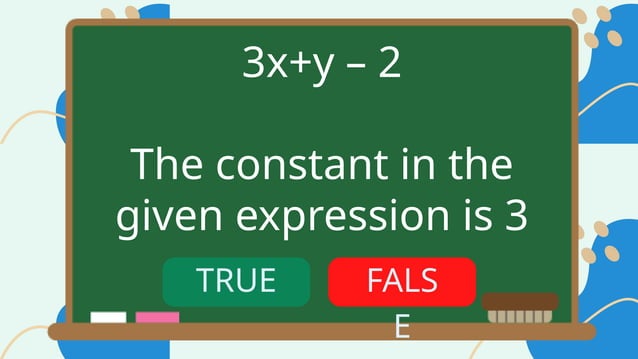 STUDENT QUIZ about Algebraic Expression.pptx