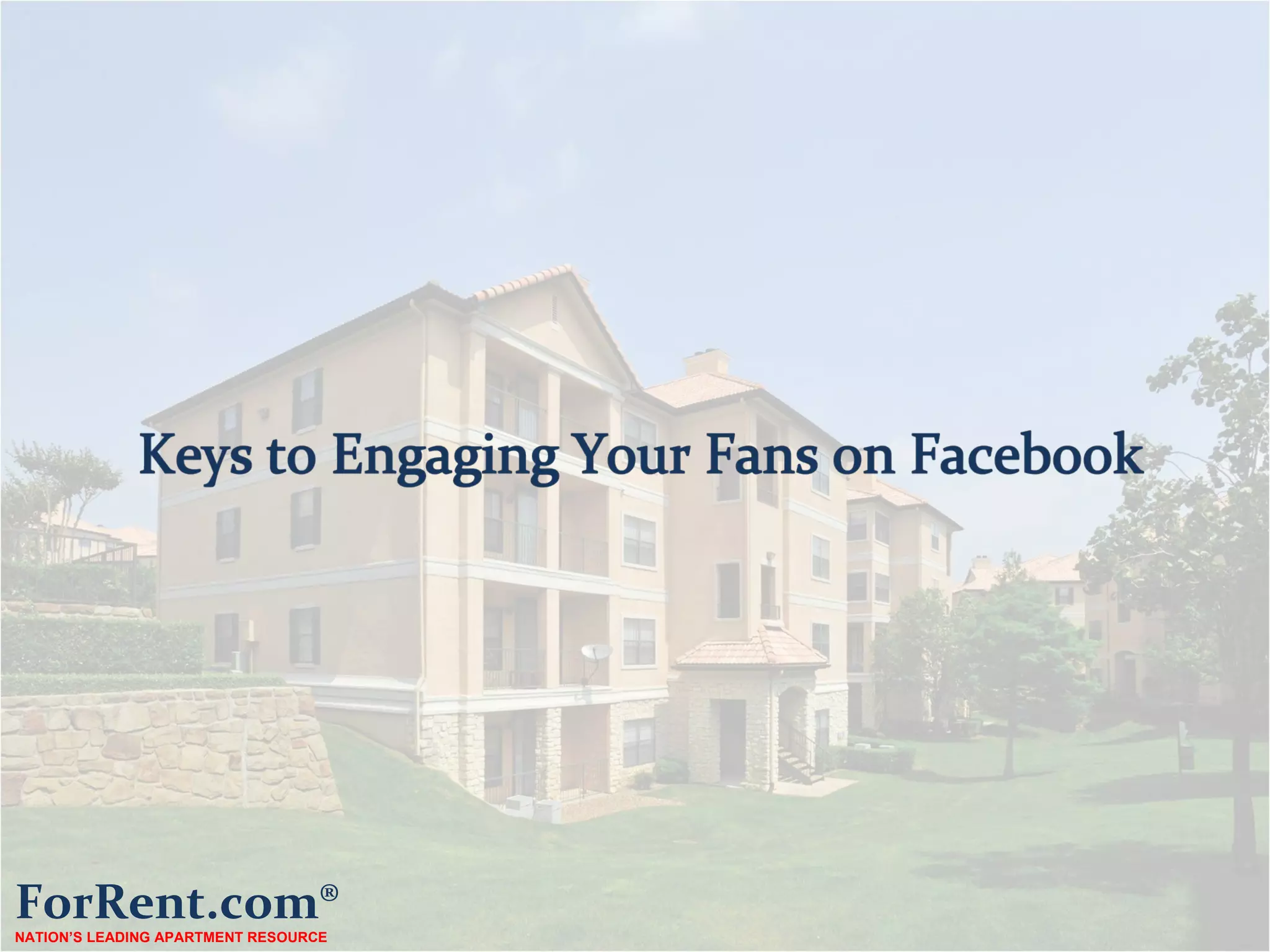 Facebook Engagement 101 | PPT