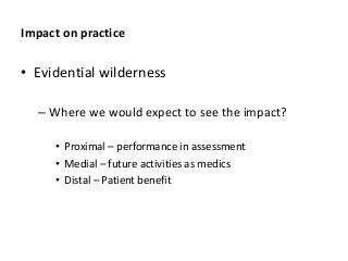 ‘Working away from home’: the state of the art in teaching and learning ...