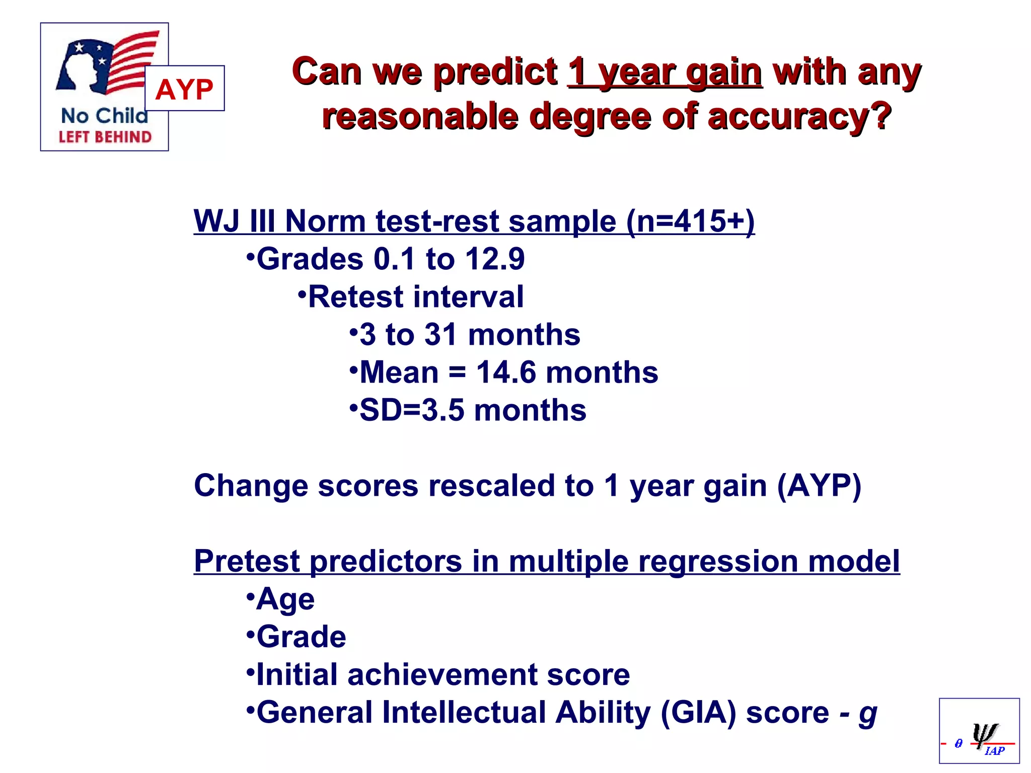 Forrest Gump and IQ Expectations | PPT