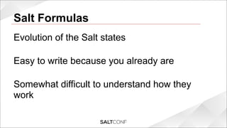 SaltConf14 - Forrest Alvarez, Choice Hotels - Salt Formulas and States ...