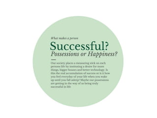 Success and Minimalism | PPTX