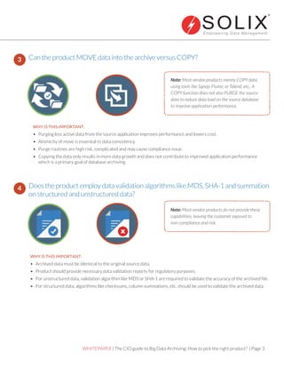 The CIO guide to Big Data Archiving | PDF