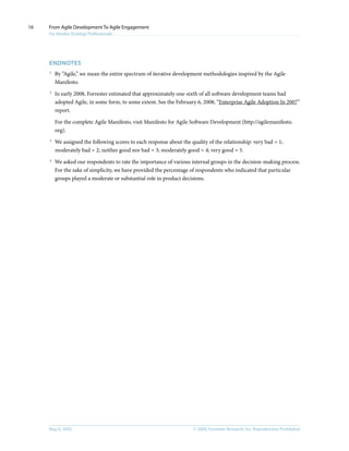 Forrester Agile | PDF