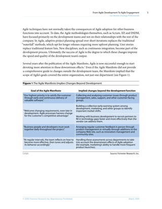 Forrester Agile | PDF