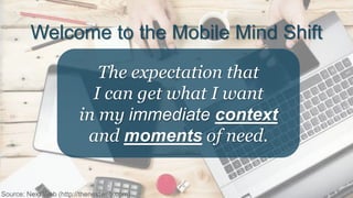 Winning the Mobile Customer Shift featuring Forrester | PPT