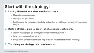 Winning the Mobile Customer Shift featuring Forrester | PPT