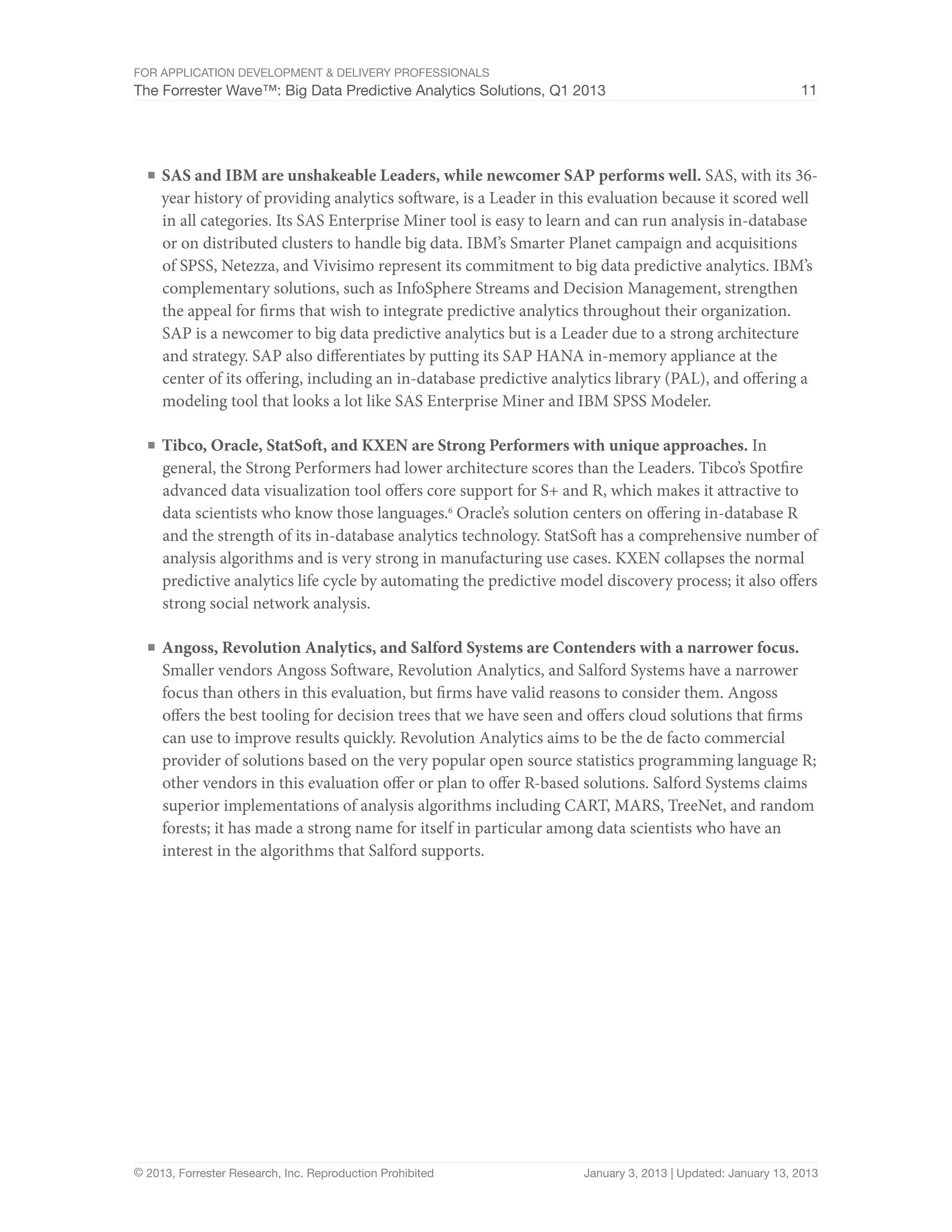 Forrester big data_predictive_analytics | PDF
