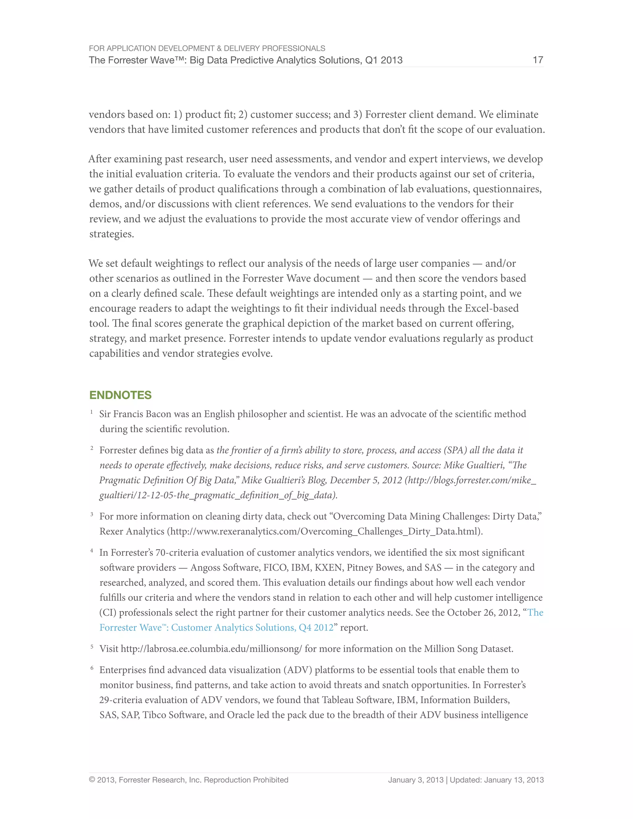 Forrester big data_predictive_analytics | PDF