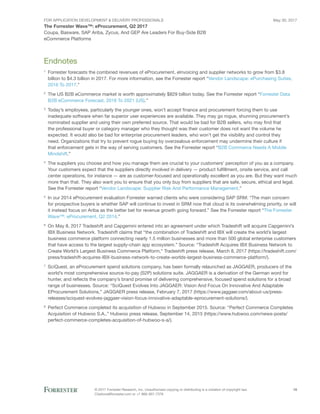 Forrester e procurement 2017 wave | PDF