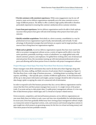 Forrester Market Overview Projectbased Erp For Service Delivery ...