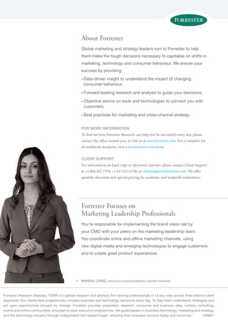 Forrester predictions 2014 mobile trends for marketers | PDF | Smartphones | Consumer Electronics