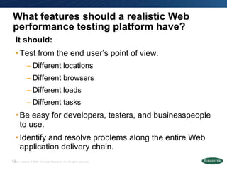 Forrester Realistic Load Testing | PPT