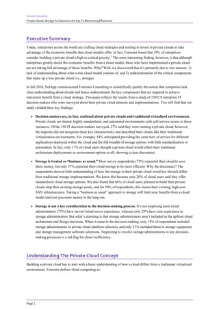 Forrester report rp-storage-architectures | PDF