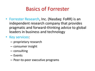 Forrester research | PPT