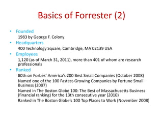 Forrester research | PPTX