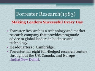 Forrester research | PPTX