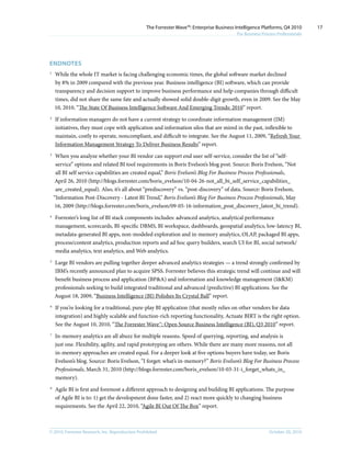 Forrester - Business Intelligence | PDF