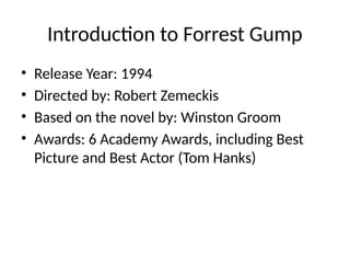 Forrest_Gump_Presentation.pptx very good | PPTX