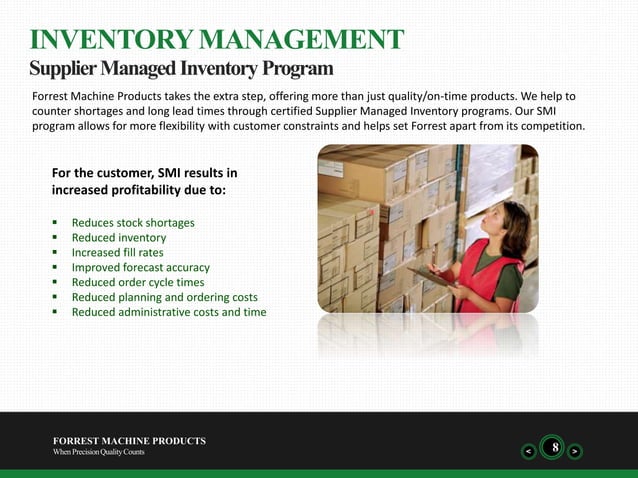 Forrest Machine Products Presentation 2019 | PPT