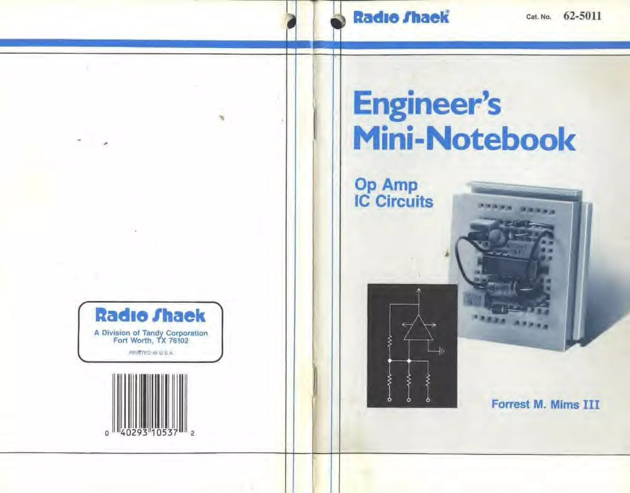 Forrest mims engineer's mini-notebook op amp ic circuits (radio shack ...