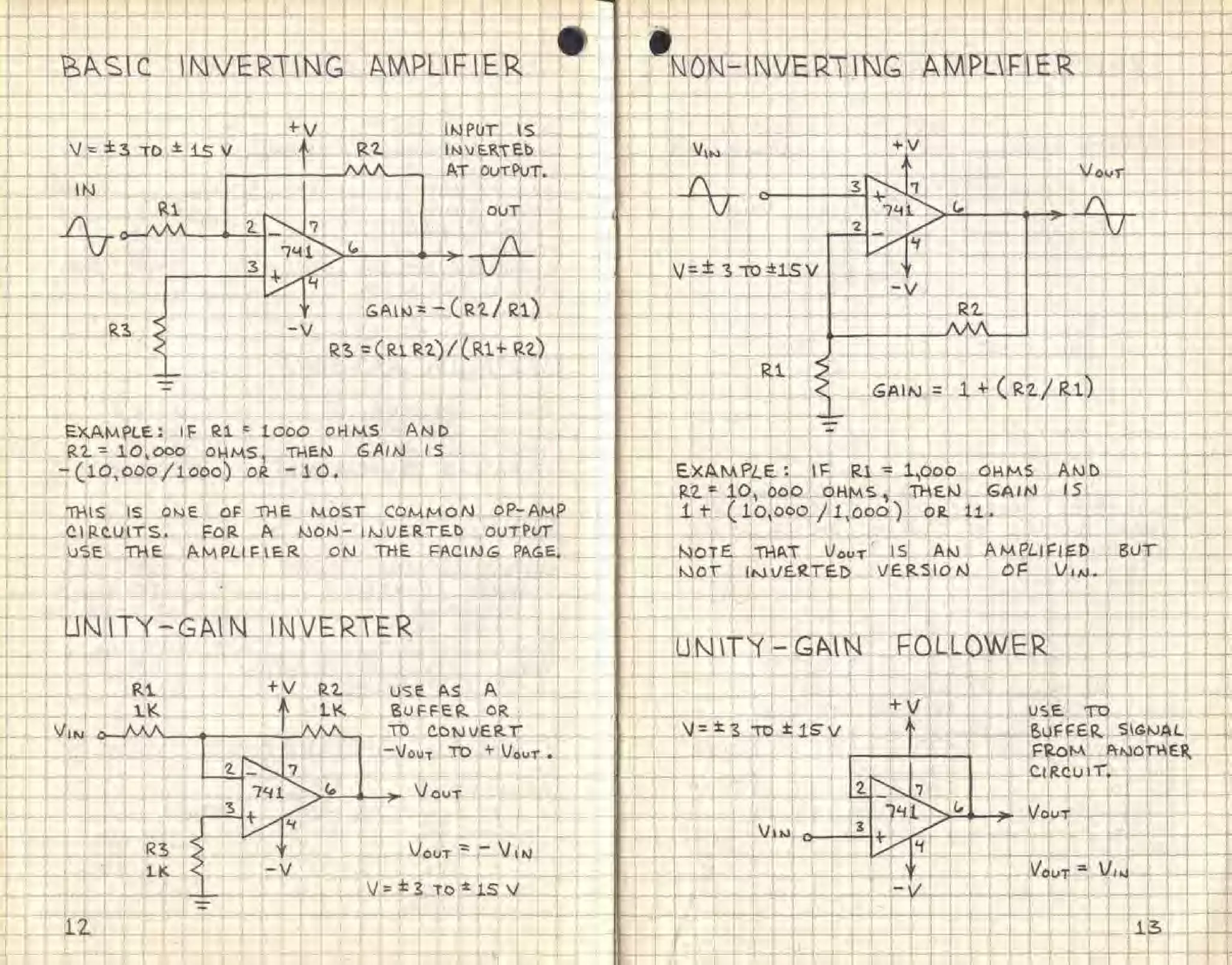 Forrest mims engineer's mini-notebook op amp ic circuits (radio shack electronics)(1) text | PDF ...