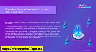 forsage Full Presentation Forsage English Presentation Solution | PPTX