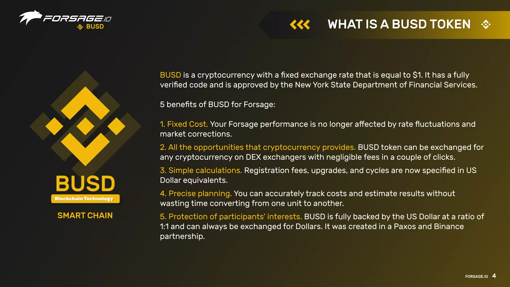FORSAGE BUSD Presentation | PDF