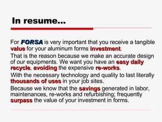Forsa`S Presentation | PPT