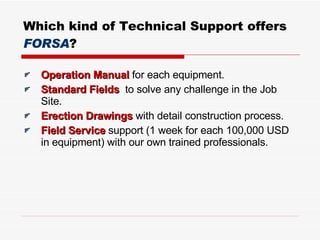 Forsa`S Presentation | PPT