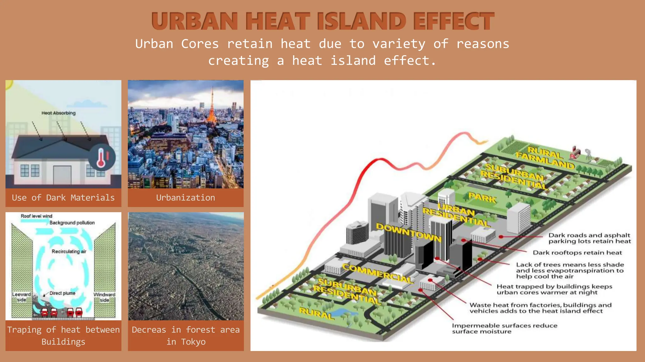 Environmental Impacts of UHI effect in Tokyo | PPT