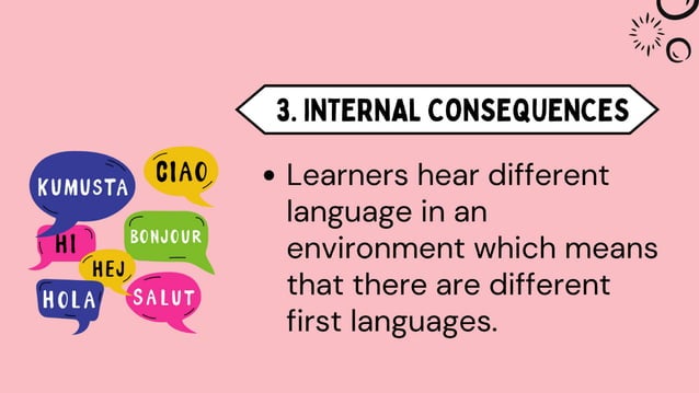 INTERLANGUAGE THEORY PRESENTATION [ENGLISH LANGUAGE PRINCIPLES] | PDF