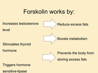 Overview of Forskolin | PPTX
